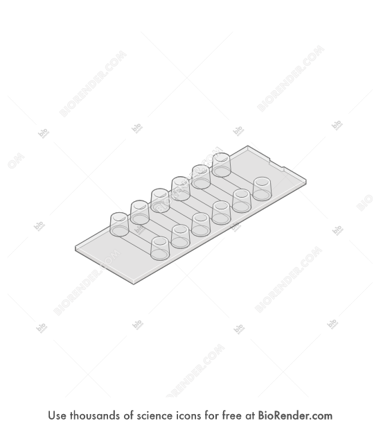 Free Microfluidic slide 1 Icons, Symbols & Images | BioRender