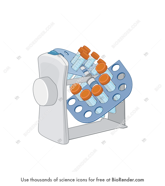 Free Tube rotator (with Falcon tubes) Icons, Symbols & Images | BioRender