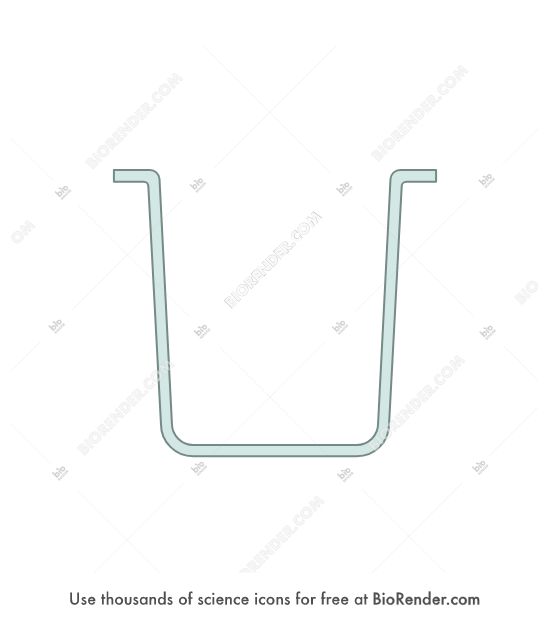 Free Well plate (side view, container 1) Icons, Symbols & Images ...