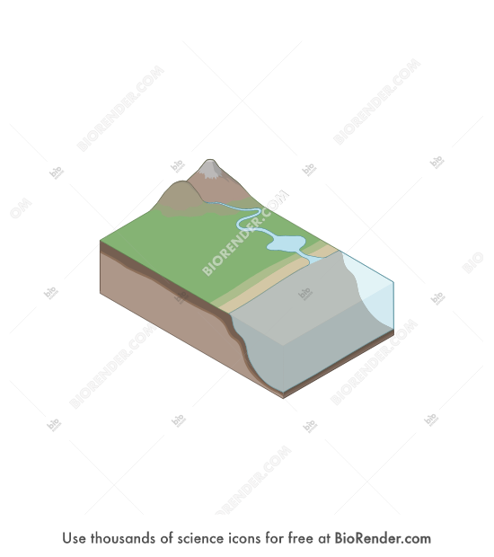 Free Landscape (3D) Icons, Symbols & Images | BioRender