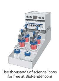 Free Mini bioreactor system (DASbox, with bioreactors) Icons, Symbols ...