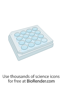 Free Well plate (16 wells, 3D) Icons, Symbols & Images | BioRender