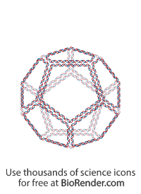 Free DNA origami (dodecahedron, dsDNA) Icons, Symbols & Images | BioRender