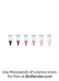 Free Eppendorf tube (serial dilution) Icons, Symbols & Images | BioRender