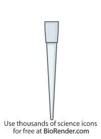 Free Pipette tip (small, empty) Icons, Symbols & Images | BioRender