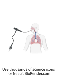 Free Bronchoscopy (with bronchoscope) Icons, Symbols & Images | BioRender