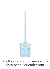 Free Eudiometer (with beaker) Icons, Symbols & Images | BioRender