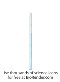 Free Eudiometer (with liquid) Icons, Symbols & Images | BioRender