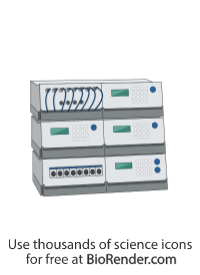 Free Parallel bioreactor system (with wires) Icons, Symbols & Images ...