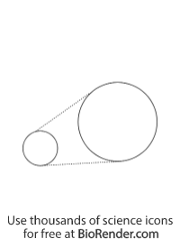 Free Zoomed callout (circle to circle, line) Icons, Symbols & Images ...