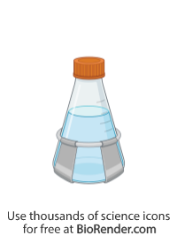 Free Shaker flask (in rack) Icons, Symbols & Images | BioRender