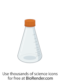 Free Shaker flask (empty, with cap) Icons, Symbols & Images | BioRender