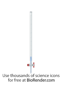 Free Burette (with liquid, 1) Icons, Symbols & Images | BioRender