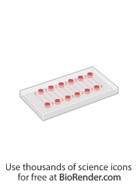 Free Microfluidic device (parallel channels) Icons, Symbols & Images ...