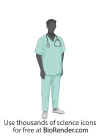 Free Male (with scrubs) Icons, Symbols & Images | BioRender