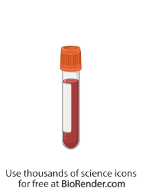 Free Blood vial (labelled with top) Icons, Symbols & Images | BioRender