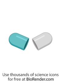 Free Pill (open) Icons, Symbols & Images | BioRender