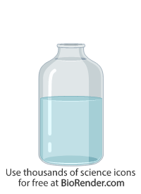 Free Glass vial (open) Icons, Symbols & Images | BioRender