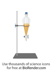 Free Separatory funnel (with stand) Icons, Symbols & Images | BioRender