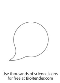 Free Speech bubble (circle 1) Icons, Symbols & Images | BioRender