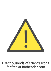 Free Exclamation mark (triangle) Icons, Symbols & Images | BioRender