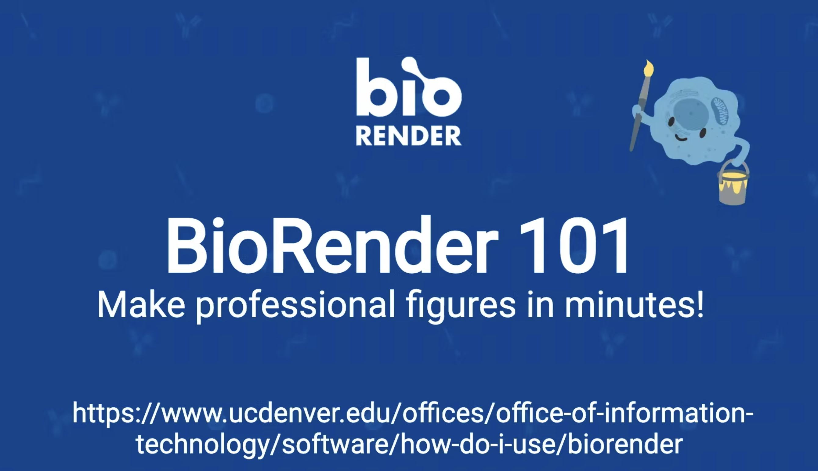 BioRender Learning Hub | BioRender 101 @ CU Anschutz