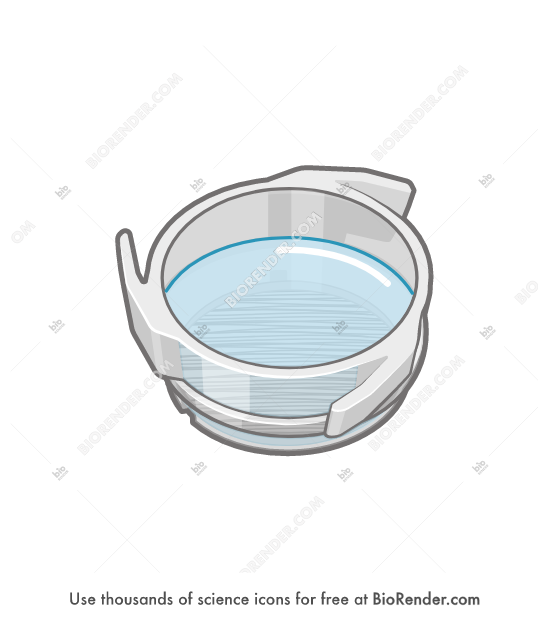 Free Microfiber well insert (1/2 liquid) Icons, Symbols & Images ...