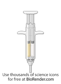 Free Vascular sealant syringe Icons, Symbols & Images | BioRender