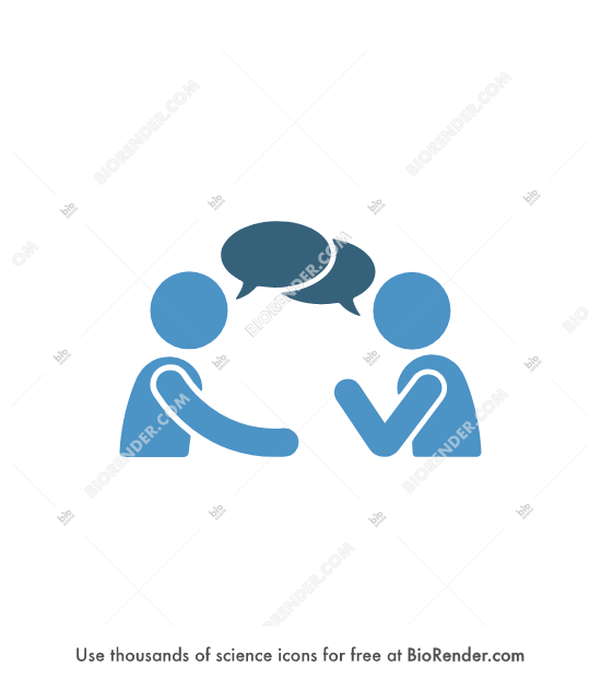 Free People conversing Icons, Symbols & Images | BioRender