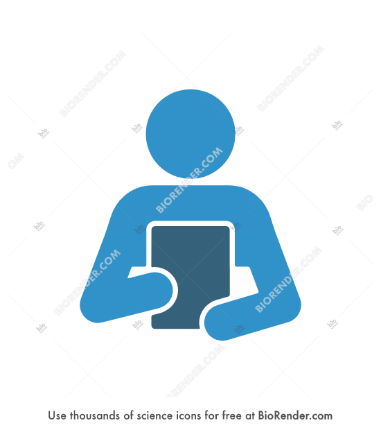 Free Person reading a letter Icons, Symbols & Images | BioRender