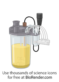 Free Bioreactor (AMBR 250, full liquid) Icons, Symbols & Images | BioRender