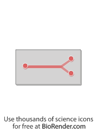Free Microfluidic device (top, Y channel) Icons, Symbols & Images ...