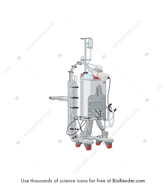 Free Single-use bioreactor (HyPerforma, 50L) Icons, Symbols & Images ...