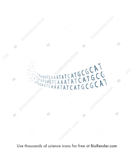 Free DNA sequencing stream Icons, Symbols & Images | BioRender