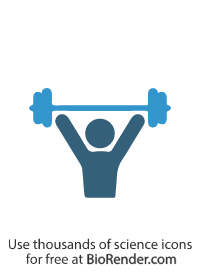 Free Lifting weights (symbol, overhead press) Icons, Symbols & Images ...