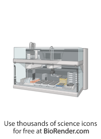 Free Liquid handler (Tecan Freedom EVO) Icons, Symbols & Images | BioRender