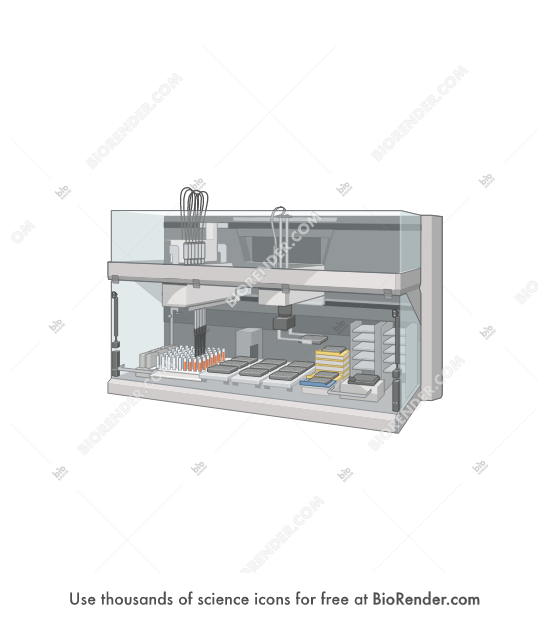 Free Liquid handler (Tecan Freedom EVO) Icons, Symbols & Images | BioRender