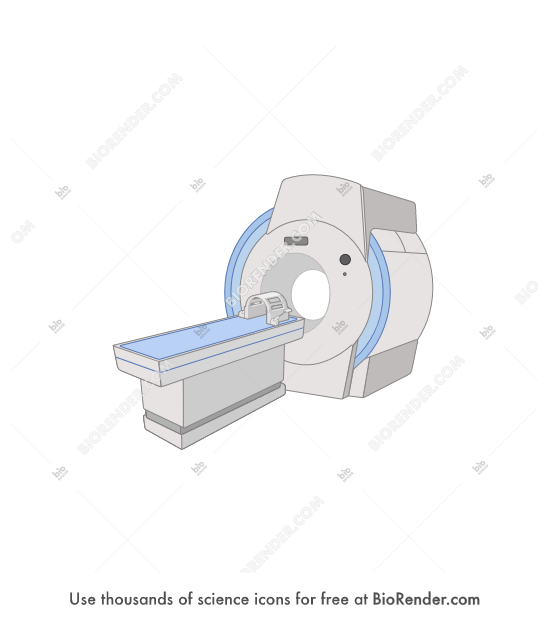 Free MRI machine (brain scan) Icons, Symbols & Images | BioRender