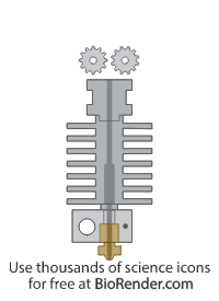 Free Hot-end extruder (for 3D printer) Icons, Symbols & Images | BioRender