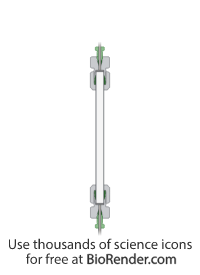 Free Chromatography column (lateral, cross section) Icons, Symbols ...