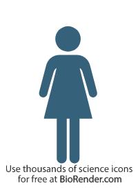 Free Person (symbol, female gender) Icons, Symbols & Images | BioRender