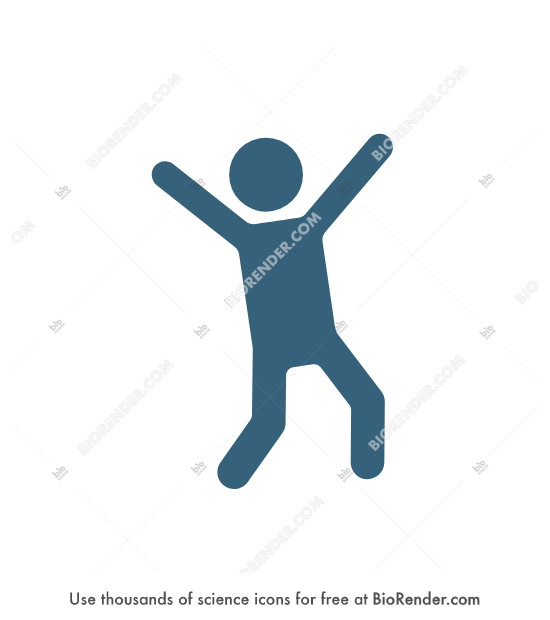 Free Person (symbol, happy) Icons, Symbols & Images | BioRender