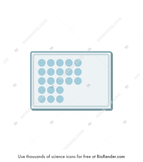 Free Well plate (top view, generic) Icons, Symbols & Images | BioRender