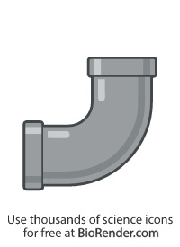 Free Pipe (90 elbow 3) Icons, Symbols & Images | BioRender