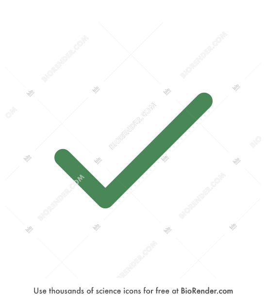 Free Check mark (thin) Icons, Symbols & Images | BioRender