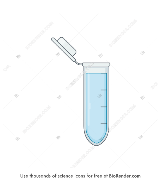 Free Eppendorf tube (round bottom, full liquid, open) Icons, Symbols ...