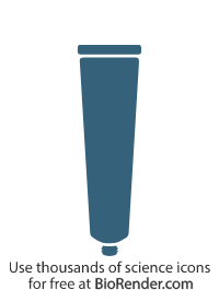 Free Squeeze tube 2 (uncapped, symbol) Icons, Symbols & Images | BioRender