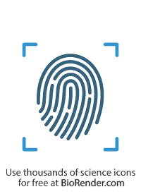 Free Fingerprint scan (symbol) Icons, Symbols & Images | BioRender