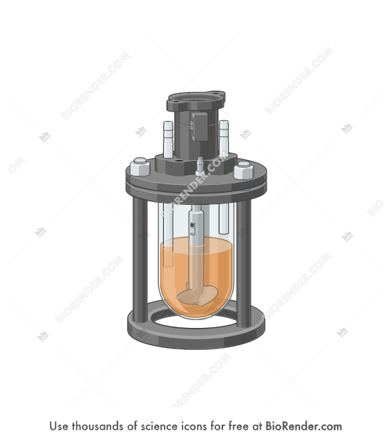 Free Bioreactor (CSTR, full) Icons, Symbols & Images | BioRender