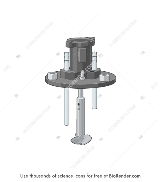 Free Bioreactor (CSTR, lid) Icons, Symbols & Images | BioRender